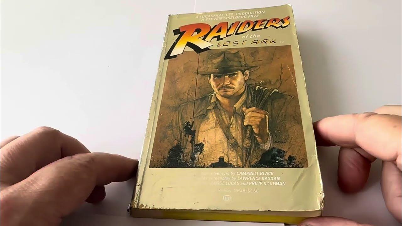 Vintage 1981 Raiders Of The Lost Arc Paperback Novel Book Based On The ...