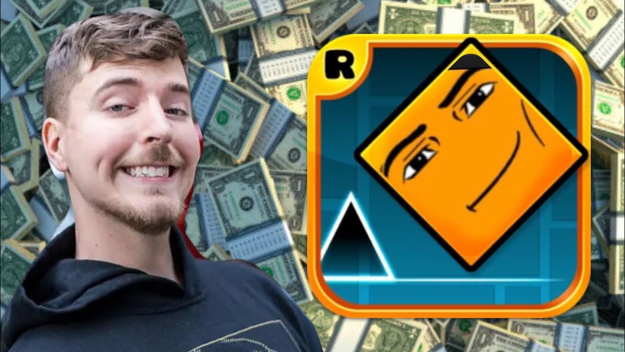 Mr Beast compra GEOMETRY DASH - YouTube