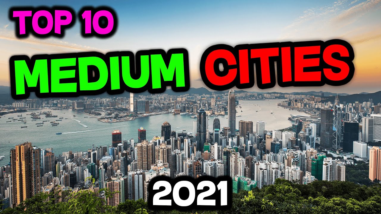 Top 10 BEST Medium Cities to Live in America for 2021 - YouTube