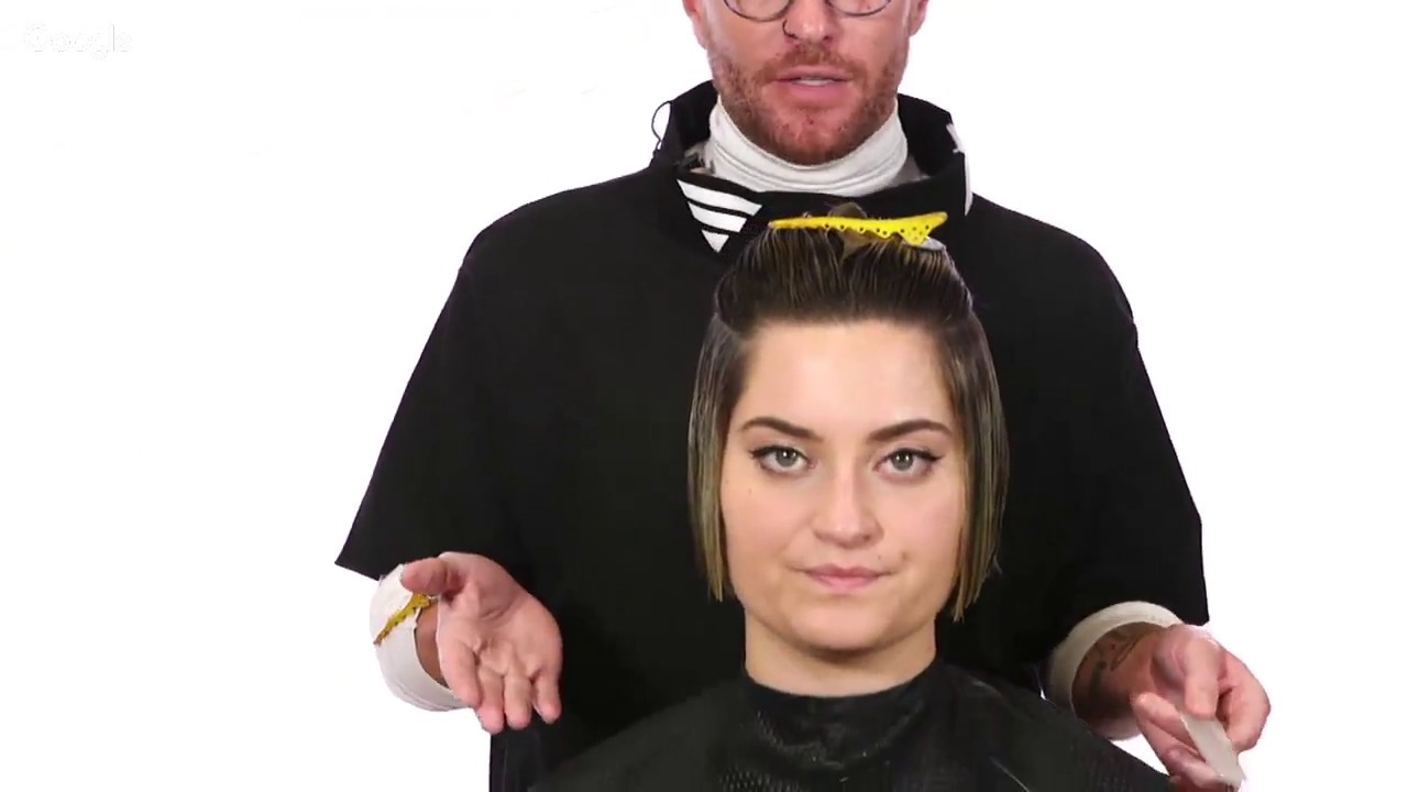 Women's Haircut Tutorial with Ryan Belmonte - TheSalonGuy - YouTube