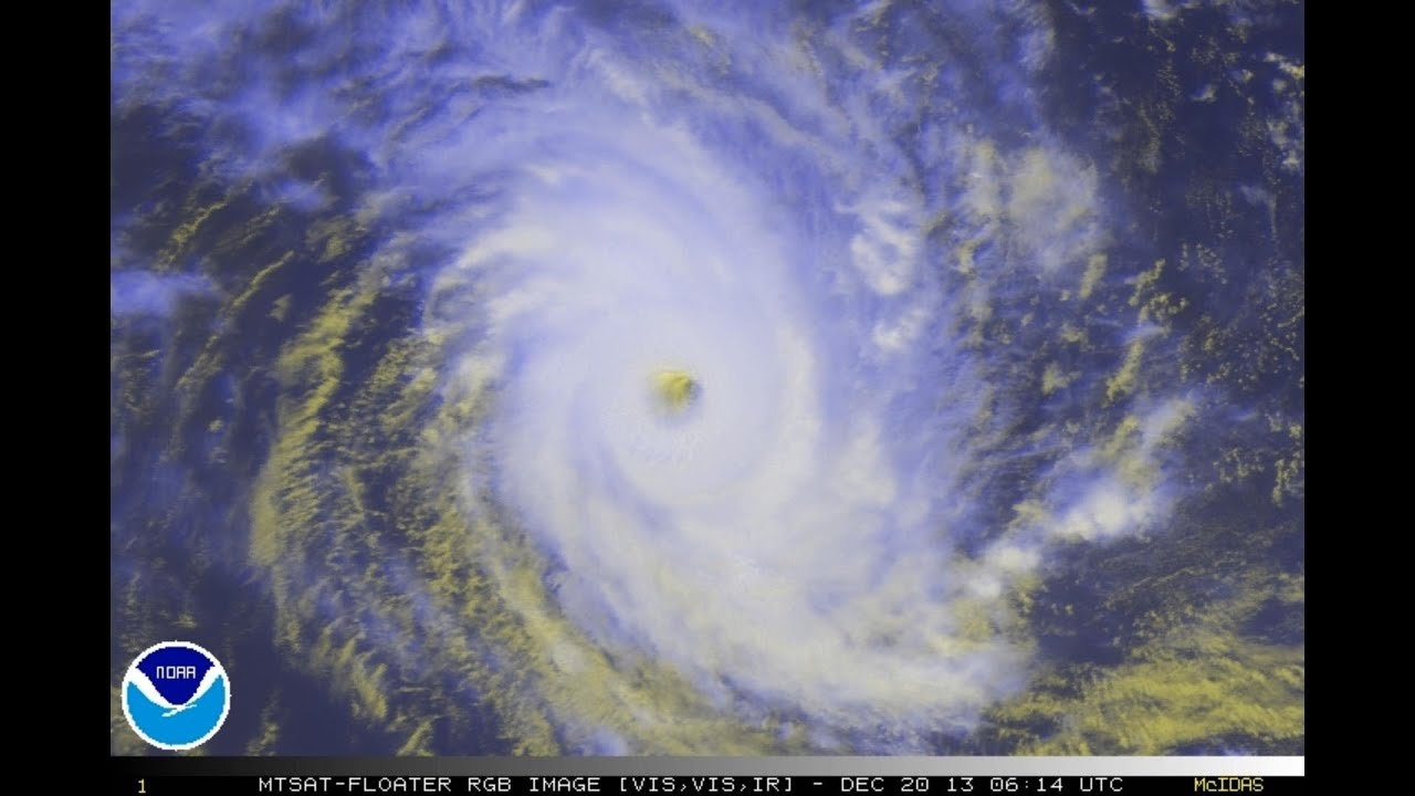 2013 : Severe Tropical Cyclone Bruce ∙ 04S - YouTube