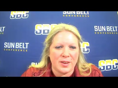 #SunBeltWBB: Brooks Donald Williams, ULM (W) Media Availability - YouTube