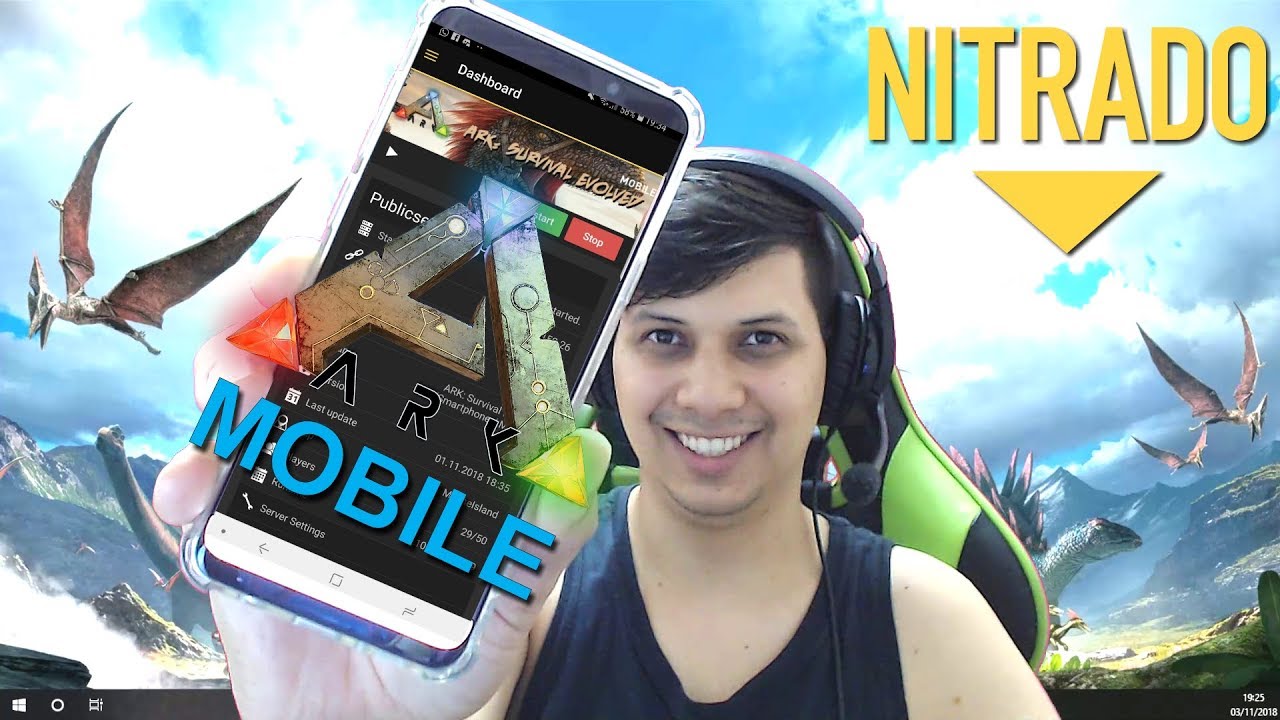 COMO ALUGAR UM SERVIDOR DE ARK MOBILE PASSO-A-PASSO Parte 1 - YouTube