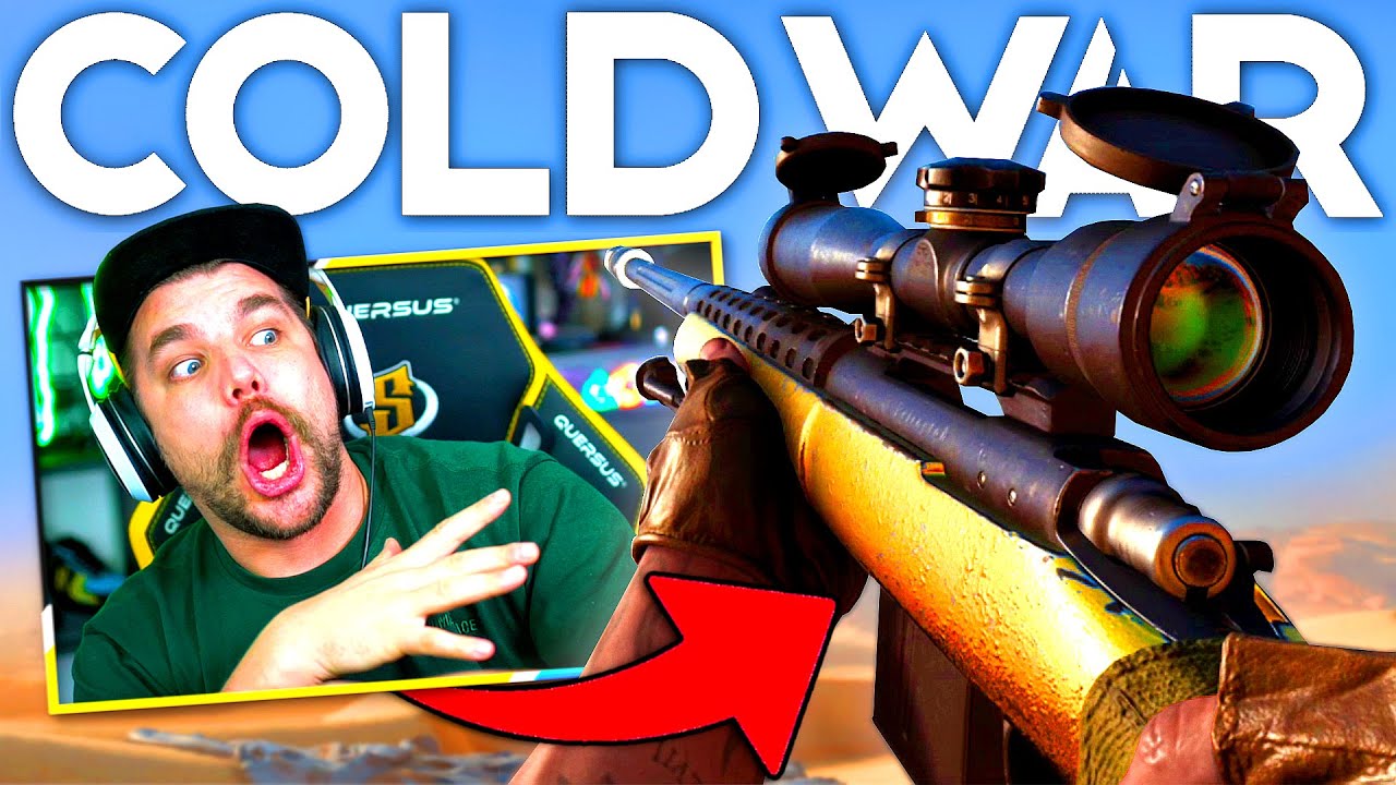 PELINGTON 703 EN OR sur BLACK OPS COLD WAR !! (Meilleure Classe Quickscope) - YouTube