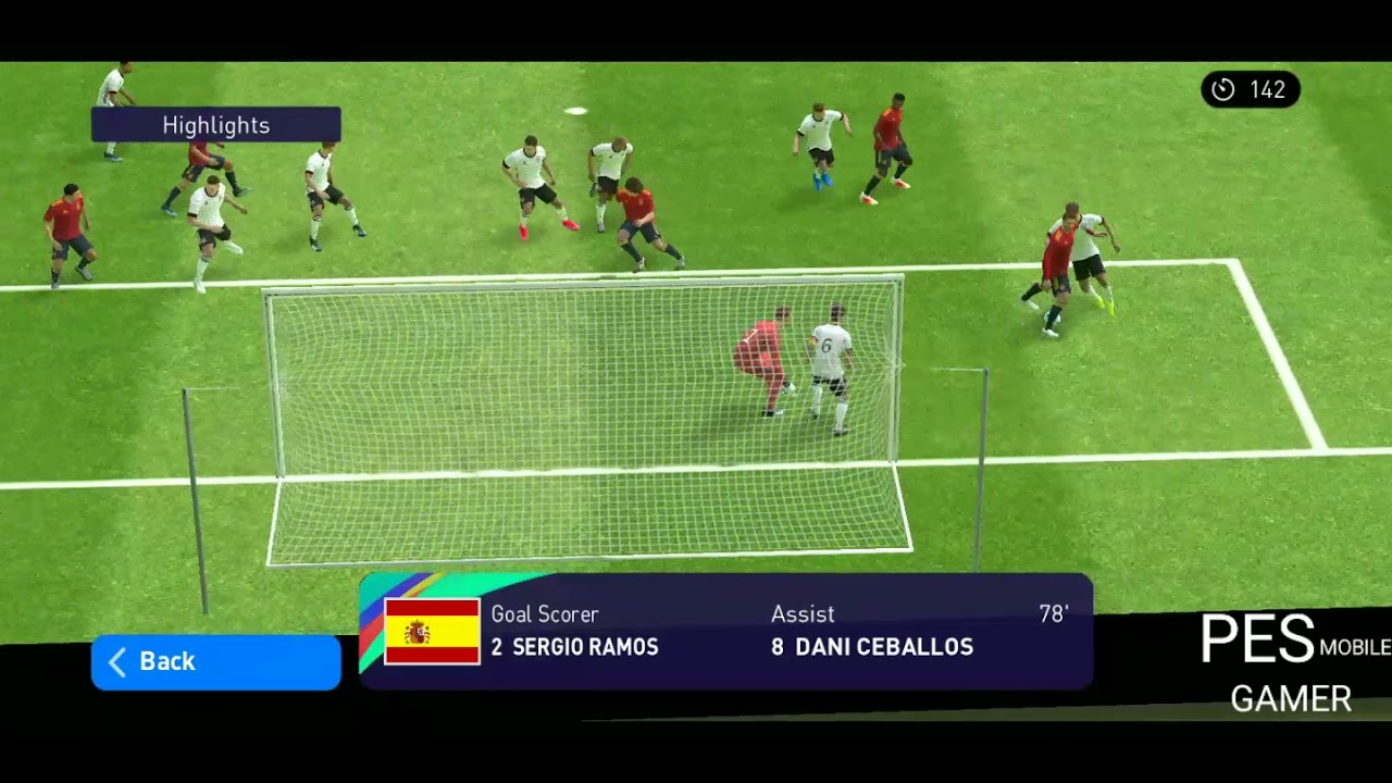 Pes mobile best match gameplay video 😍 - YouTube