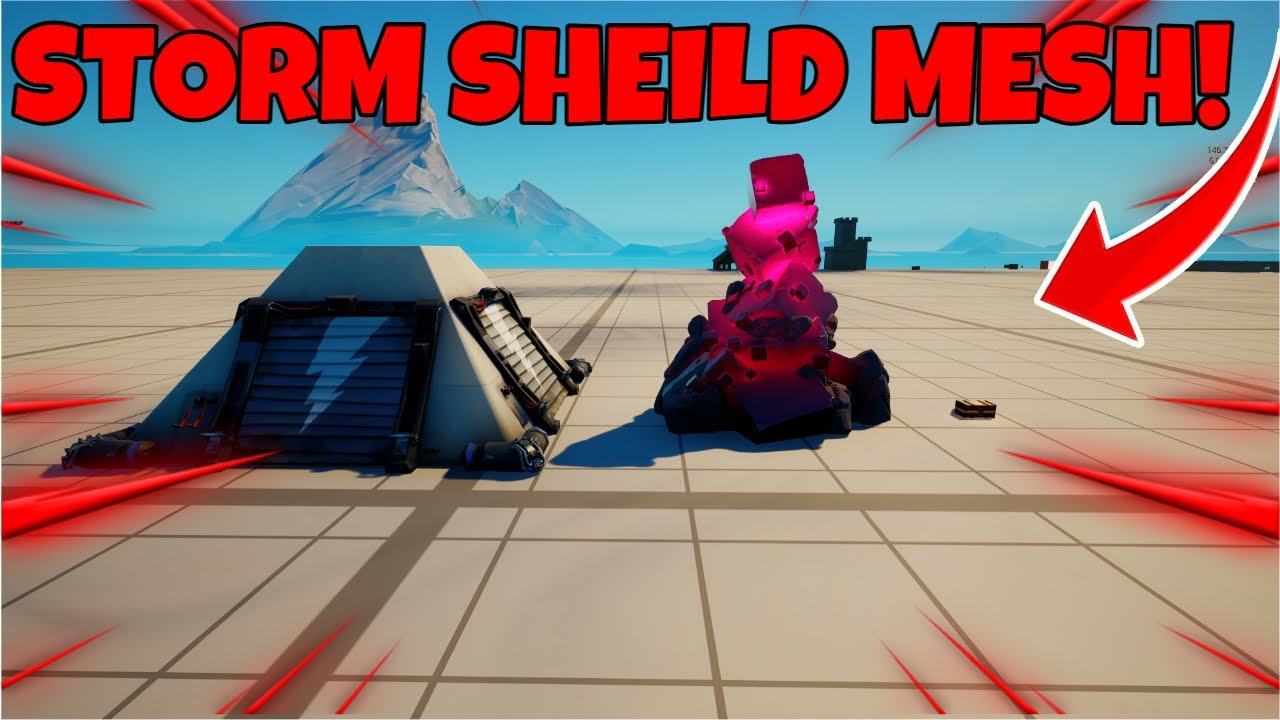 *NEW* Storm Sheild and Sideways Spawner meshes in Fortnite Creative ...
