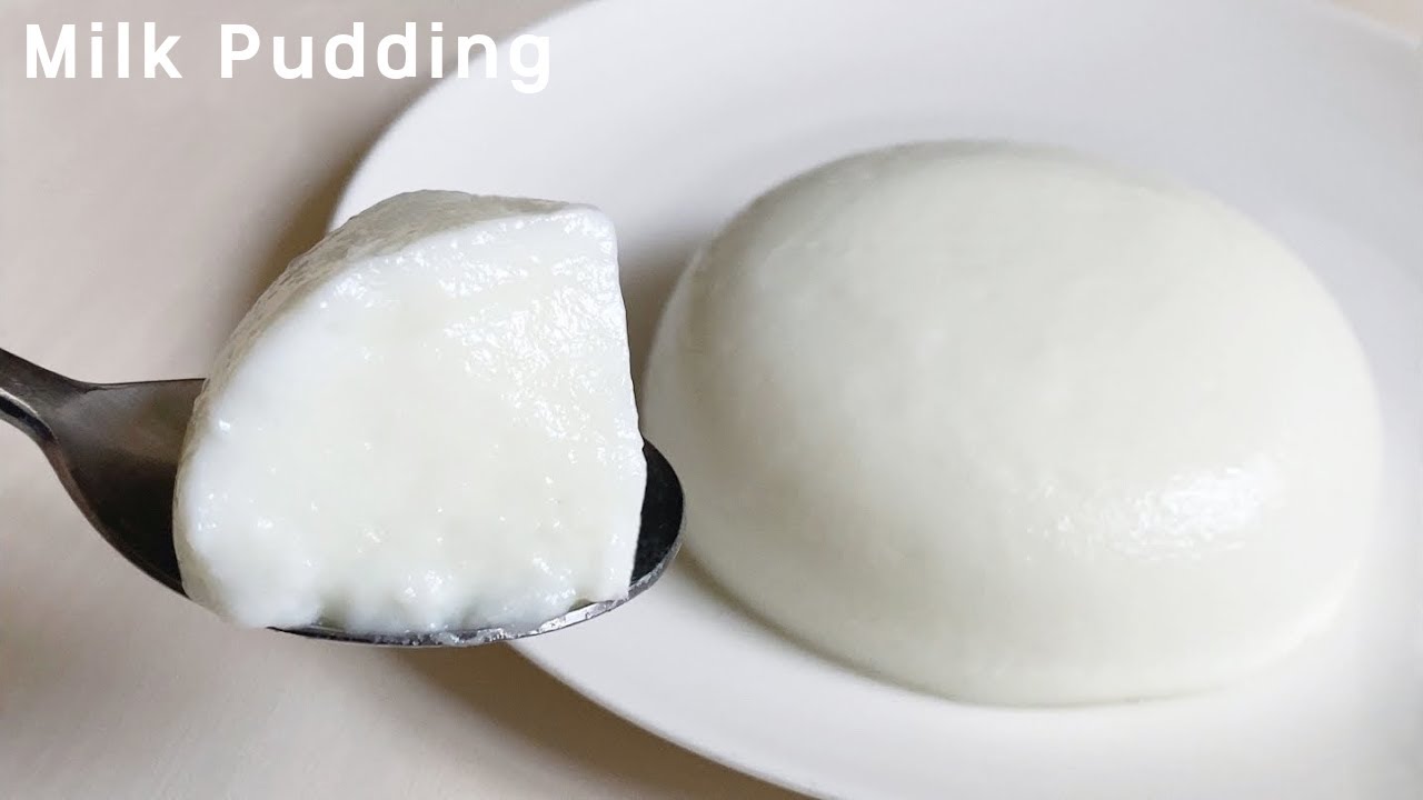 [2 Main ingredients] How to make a pudding with milk simple | no ...