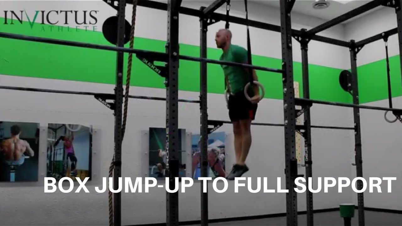 Box Jump-Up to Full Support | CrossFit Invictus Gymnastics - YouTube