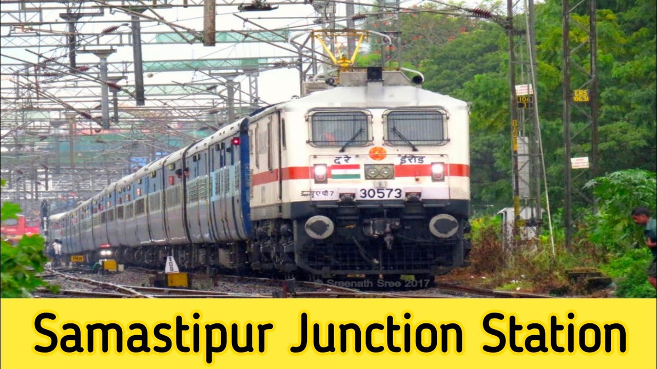 Samastipur junction station - YouTube