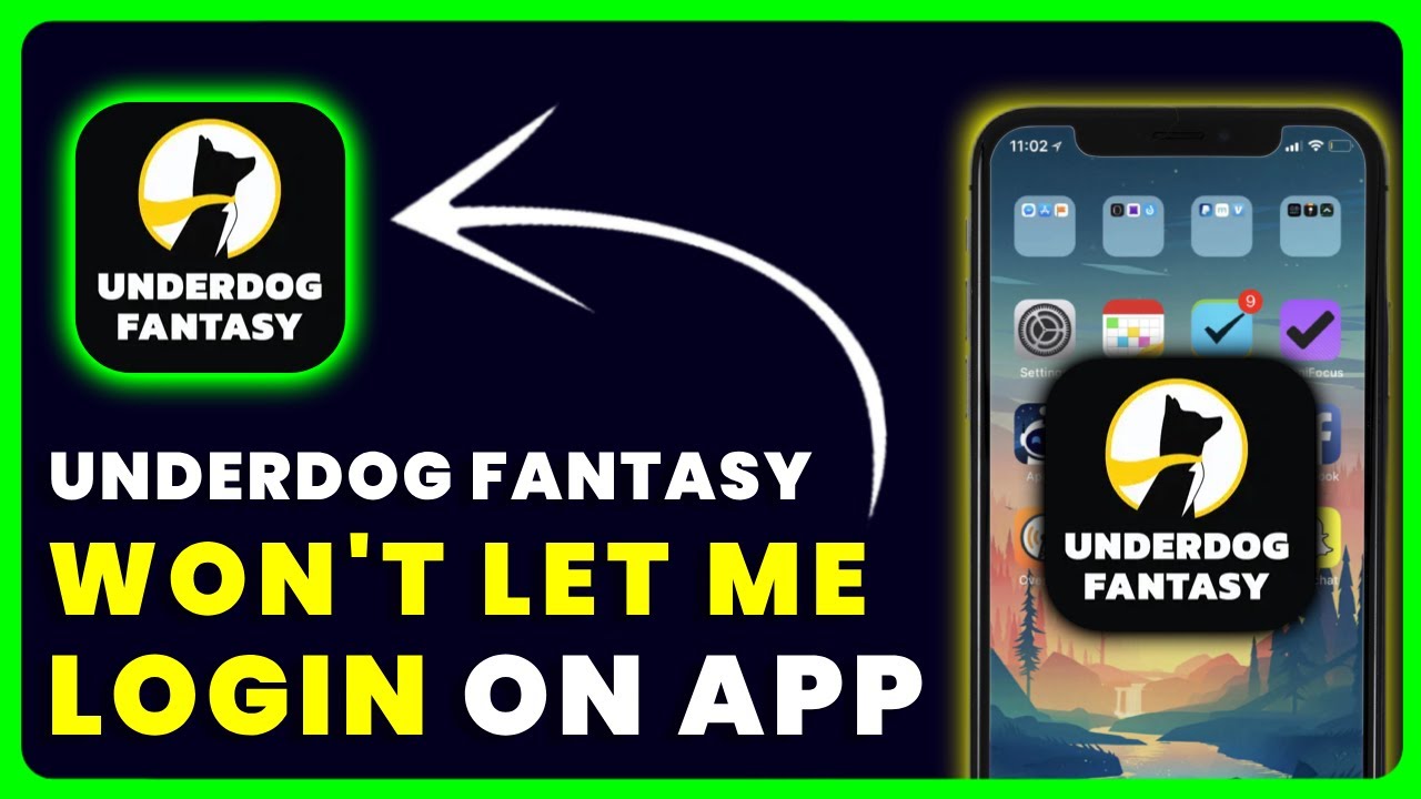 Underdog Fantasy Won't Let Me Log In: How to Fix Underdog Fantasy App ...