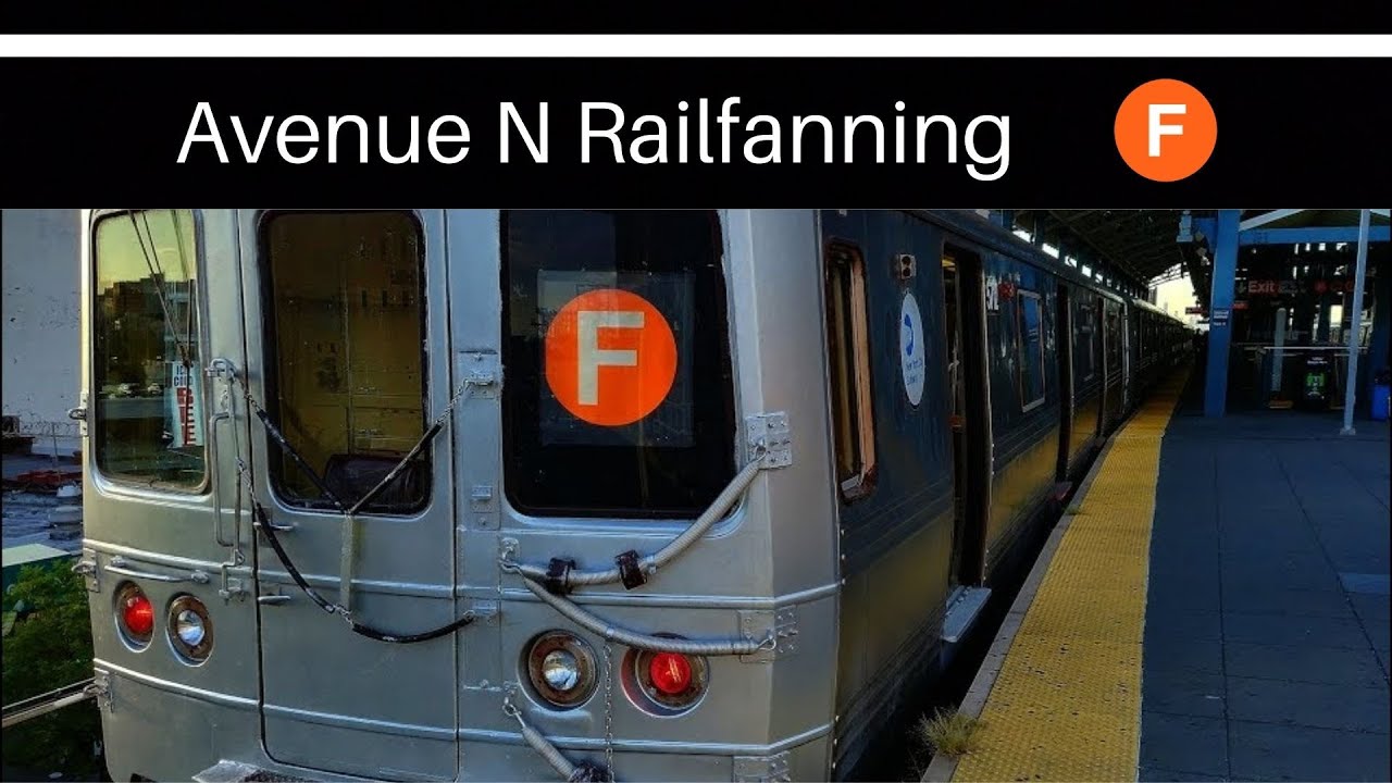 OpenBVE: Virtual Railfanning | Avenue N | NYC Subway | R46, R40 Slant ...