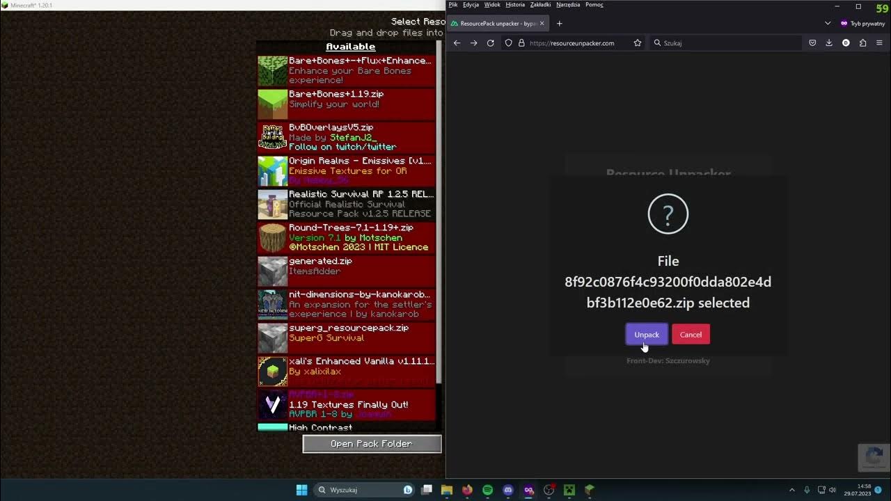 [2024 WORK] How To unpack / Decrypt / Extract / Open protected resourcepack - YouTube