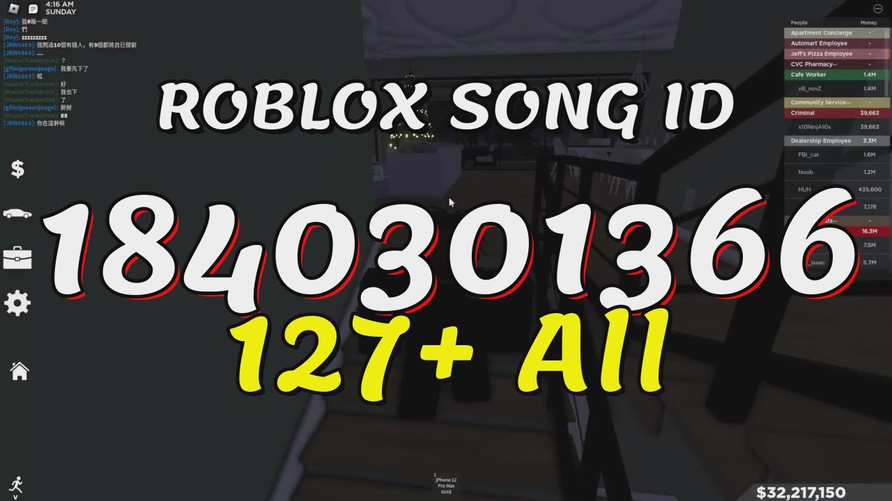 127+ All Roblox Song IDs/Codes - YouTube