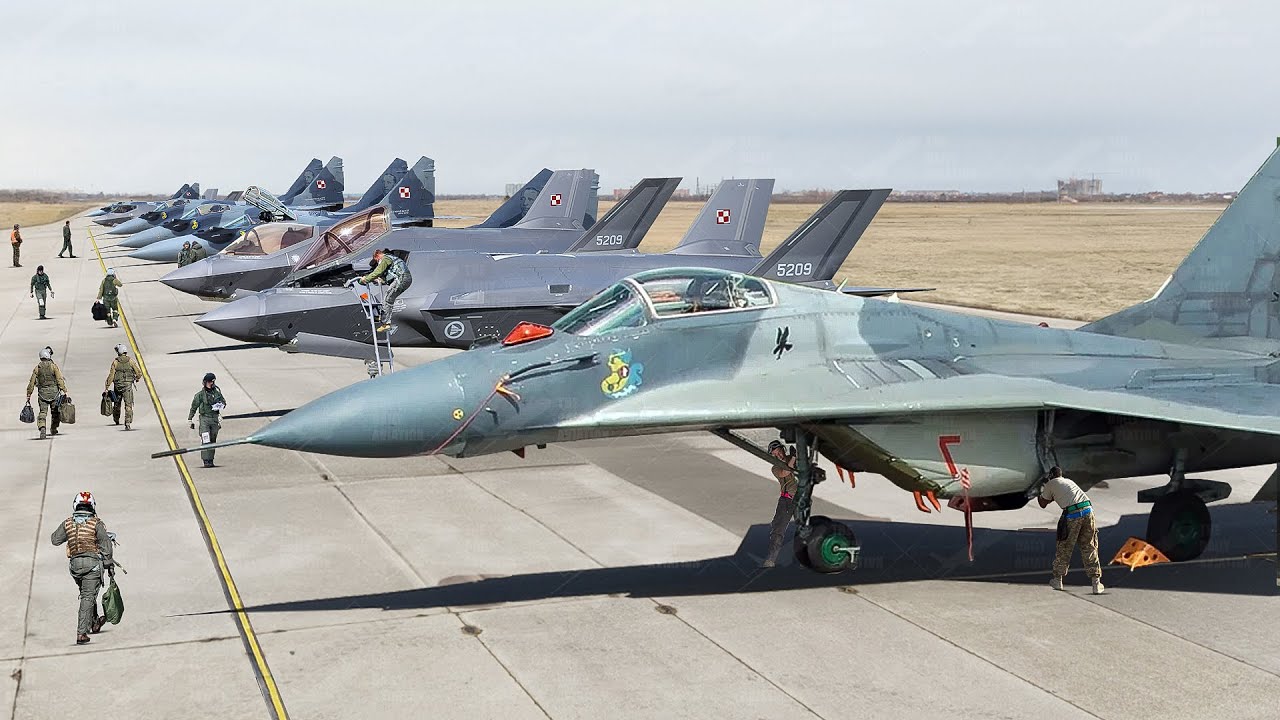 US & NATO Jets Rush to Intercept Enemy Planes During Air Patrol ...