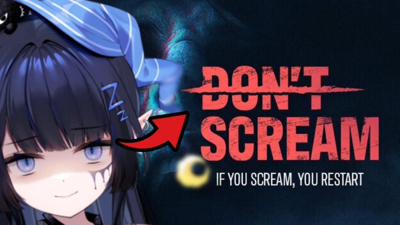 【DON'T SCREAM】Too scared to think of a title【REM Kanashibari | V4Mirai ...