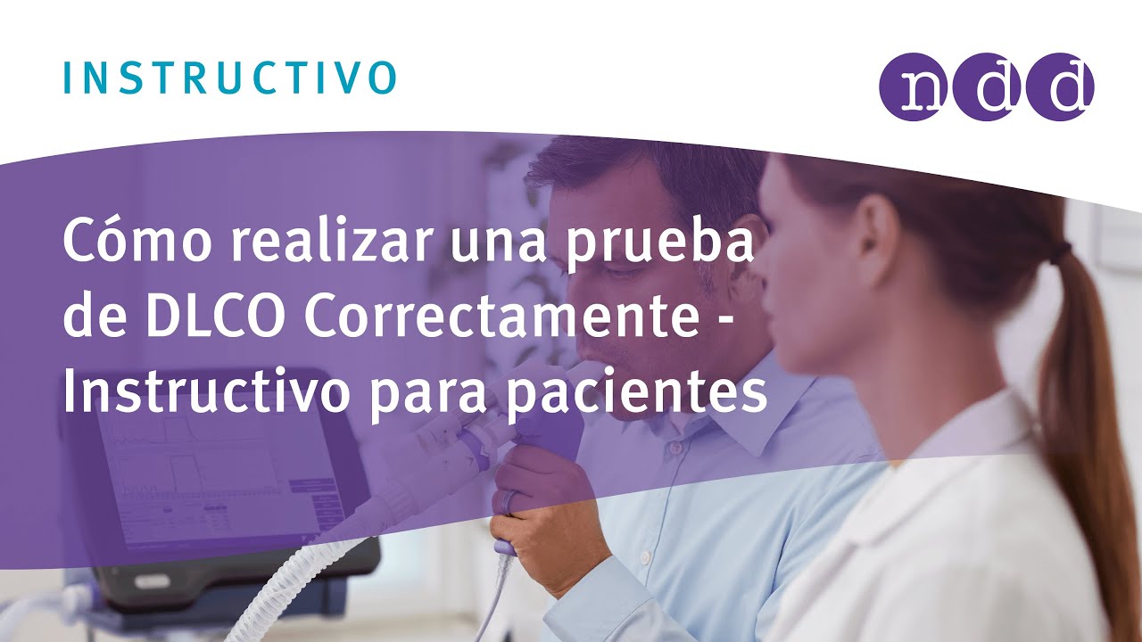Cómo realizar una prueba de DLCO Correctamente - Instructivo para ...