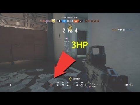 Rainbow Six Siege Ps4 - 3HP Clutch, C75 Auto is Amazing - YouTube