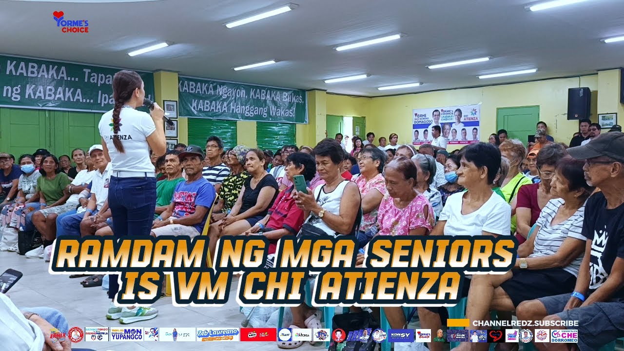 KARISMA NI VICE CHI ATIENZA SA MGA LOLO AT LOLA! KAKAIBA - YouTube