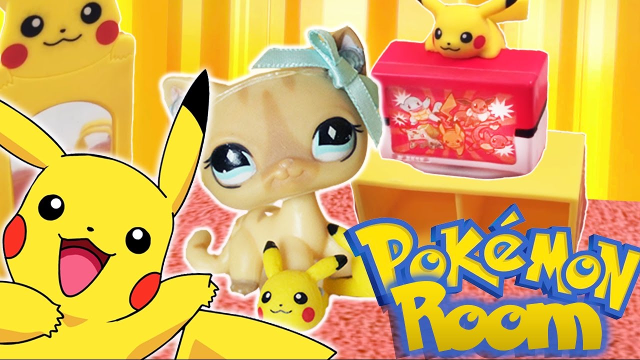 LPS Pokemon & Pom Pom Purin Re-ment Room | Alice LPS - YouTube
