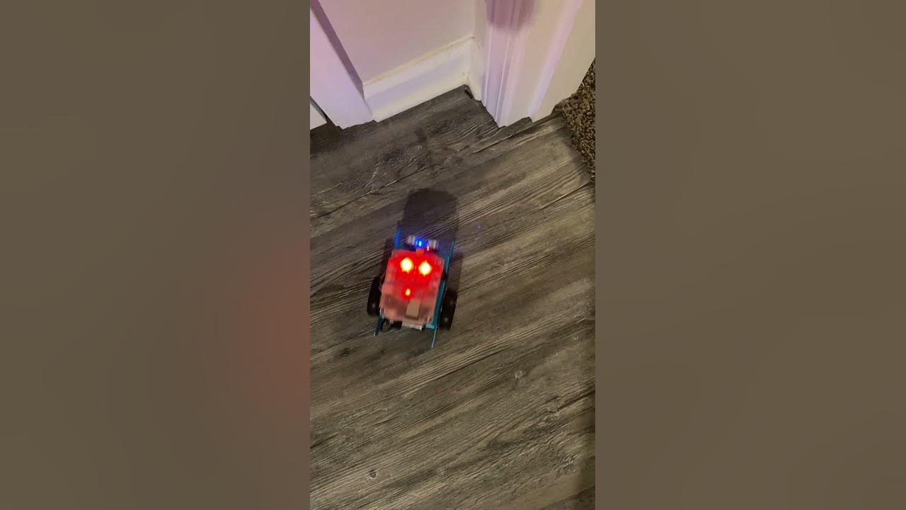 Mbot Obstacle Avoidance With Warning And Random Turns Youtube