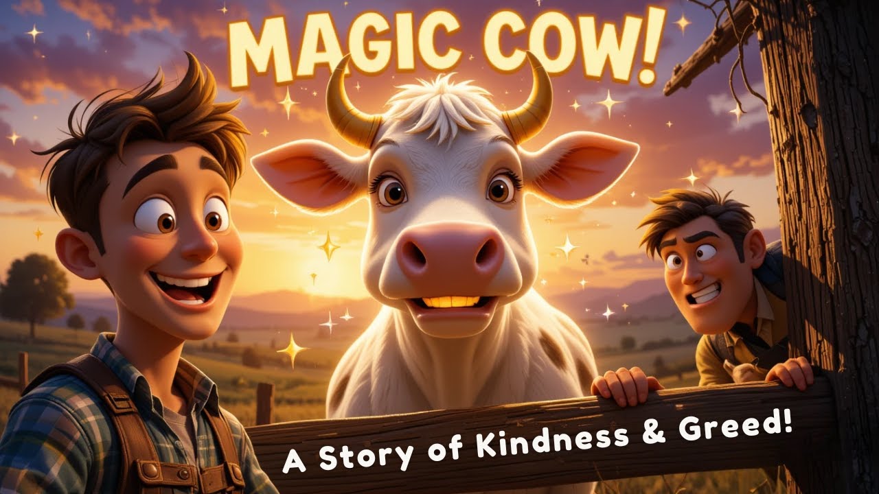 The Magic Cow – A Story About Gratitude and Greed #bedtimestories # ...