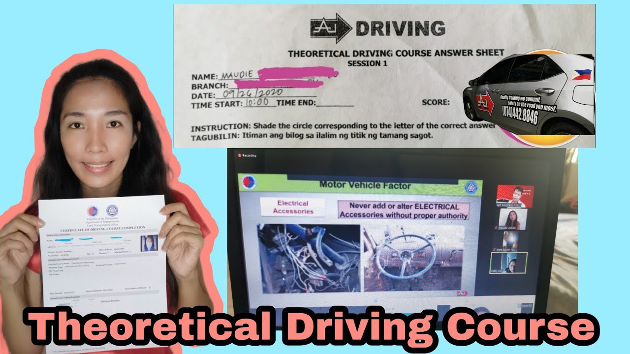 LTO Requirement!! Theoretical Driving Course (TDC) - YouTube