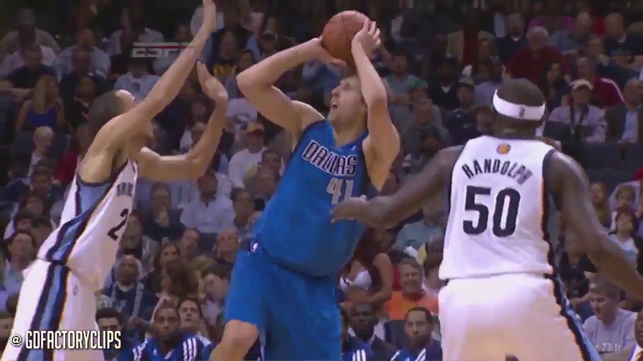 Dirk Nowitzki Tough Fadeaways, Step-back Jumpers - YouTube