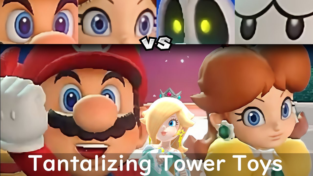 Super Mario Party Mario and Daisy vs Dry Bones and Boo #155 Tantalizing ...