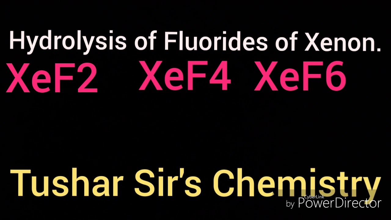 Xef6 On Complete Hydrolysis Gives