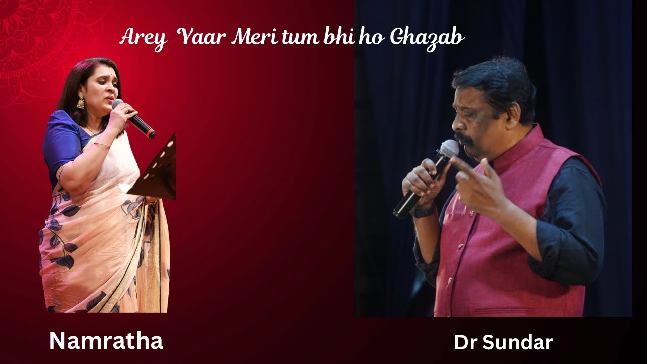‘Arey yaar Meri’ an attempt by Dr Sundar and Namrata in a show at Vizag ...