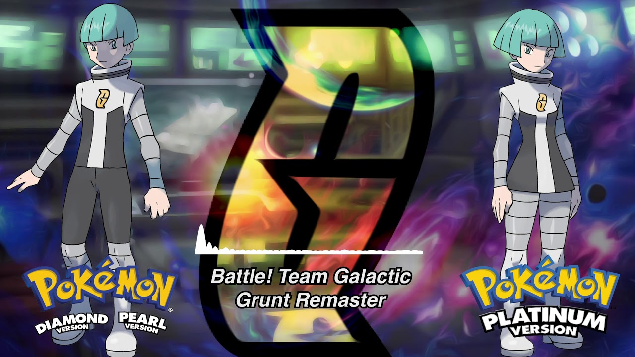 Pokemon Diamond, Pearl, and Platinum Remaster: Battle! Team Galactic ...