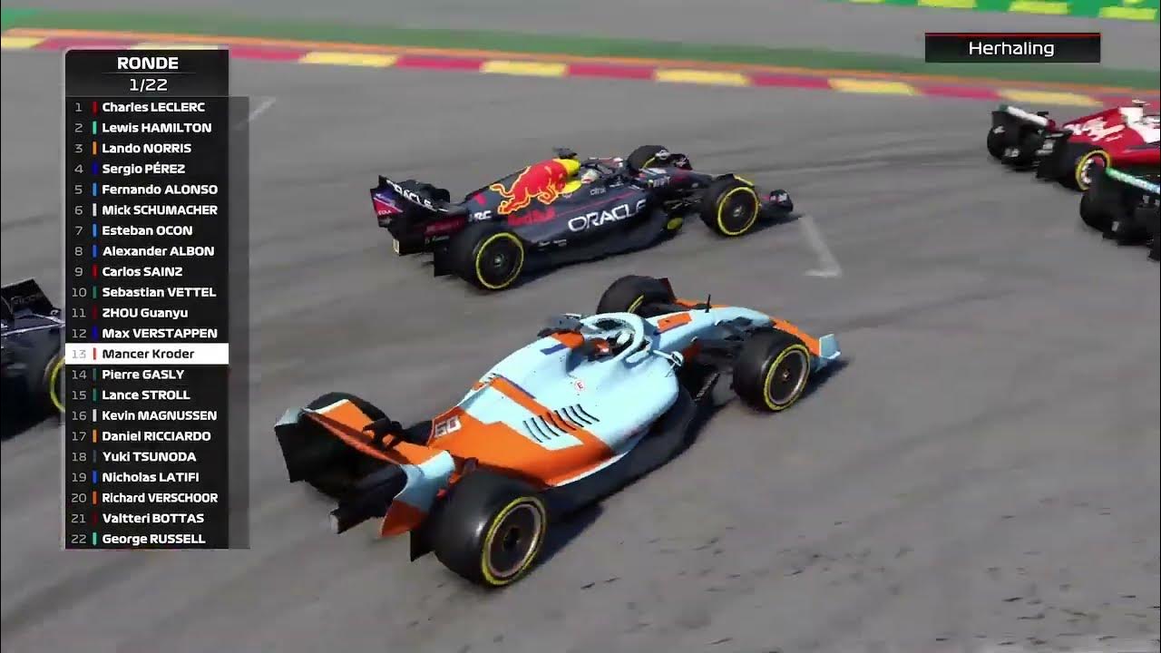 F1 2022 My team R14 Belgium GP - YouTube