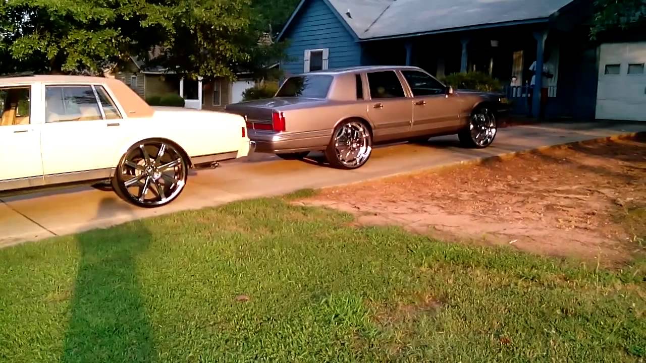 Lincoln Town Car & Box Chevy - YouTube