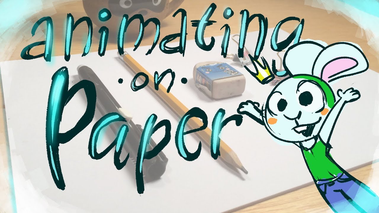 Animation Vlog! Animating on Paper - YouTube