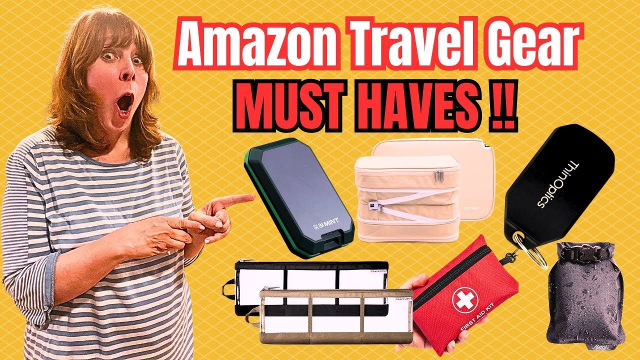 14 Must-Buy Amazon Travel Gear! (And 1 To Say No To) - YouTube