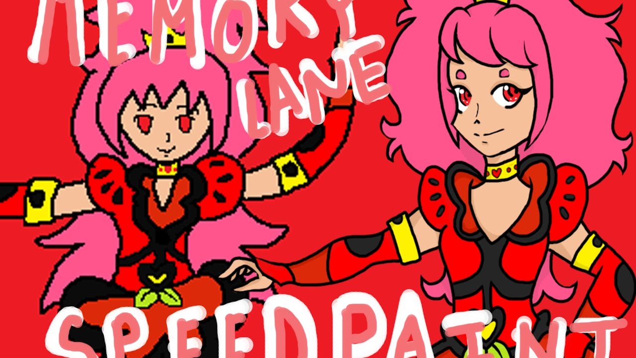 Memory Lane Speedpaint (Royal Pretty Cure Design Charecter Update ...