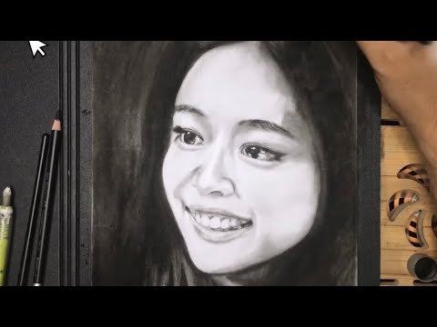 Jennie|Black Pink|Portrait Drawing