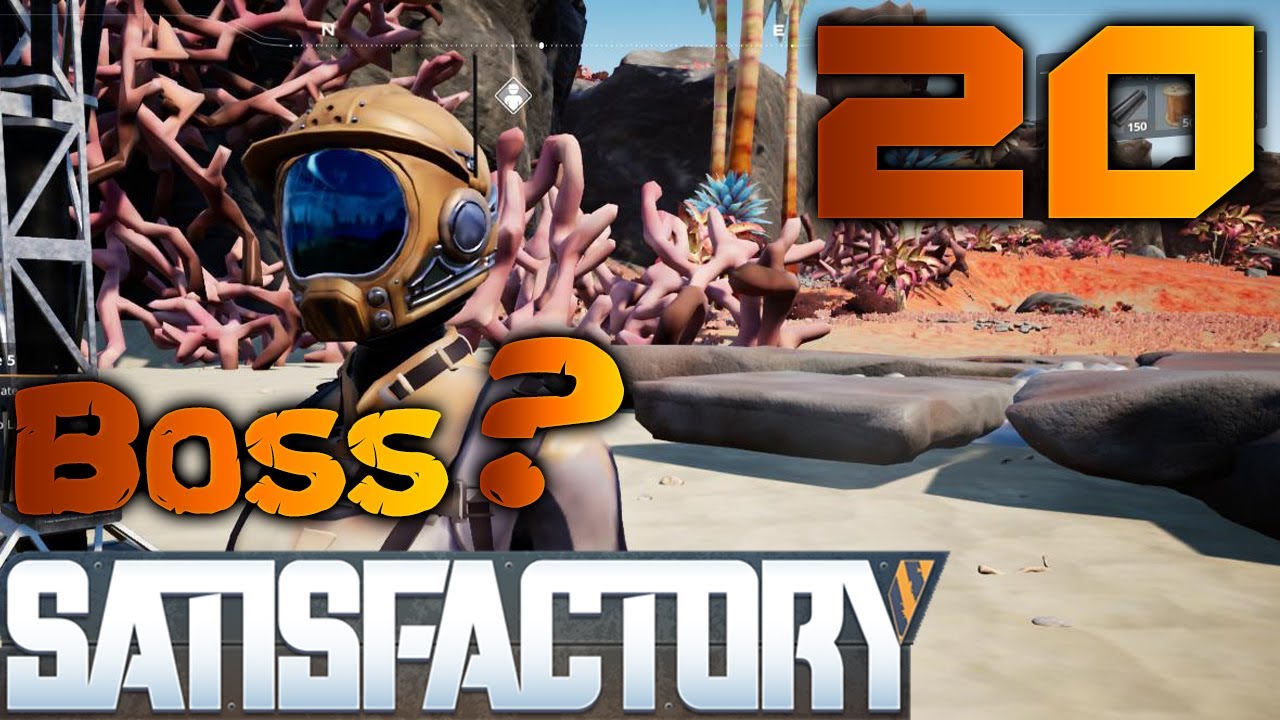 Satisfactory no Deserto 20: Uma mega Ponte e um Boss - YouTube