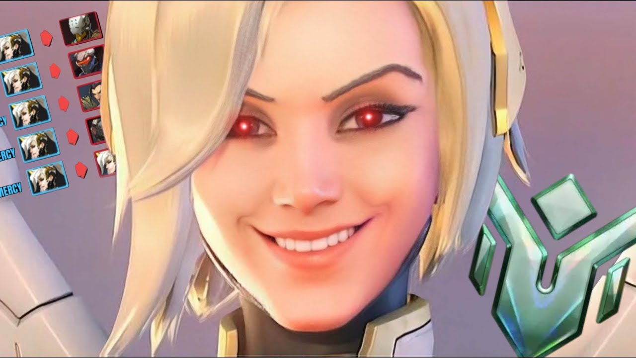 Proving that Battle Mercy is Powerful again in Overwatch 2 (ranked ...