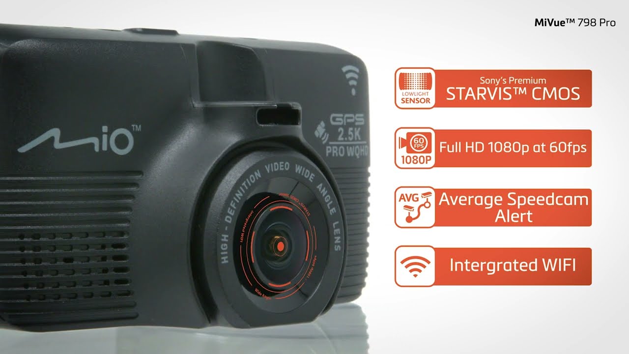 Mio MiVue™ 798 Pro Dash Camera (EN) - YouTube