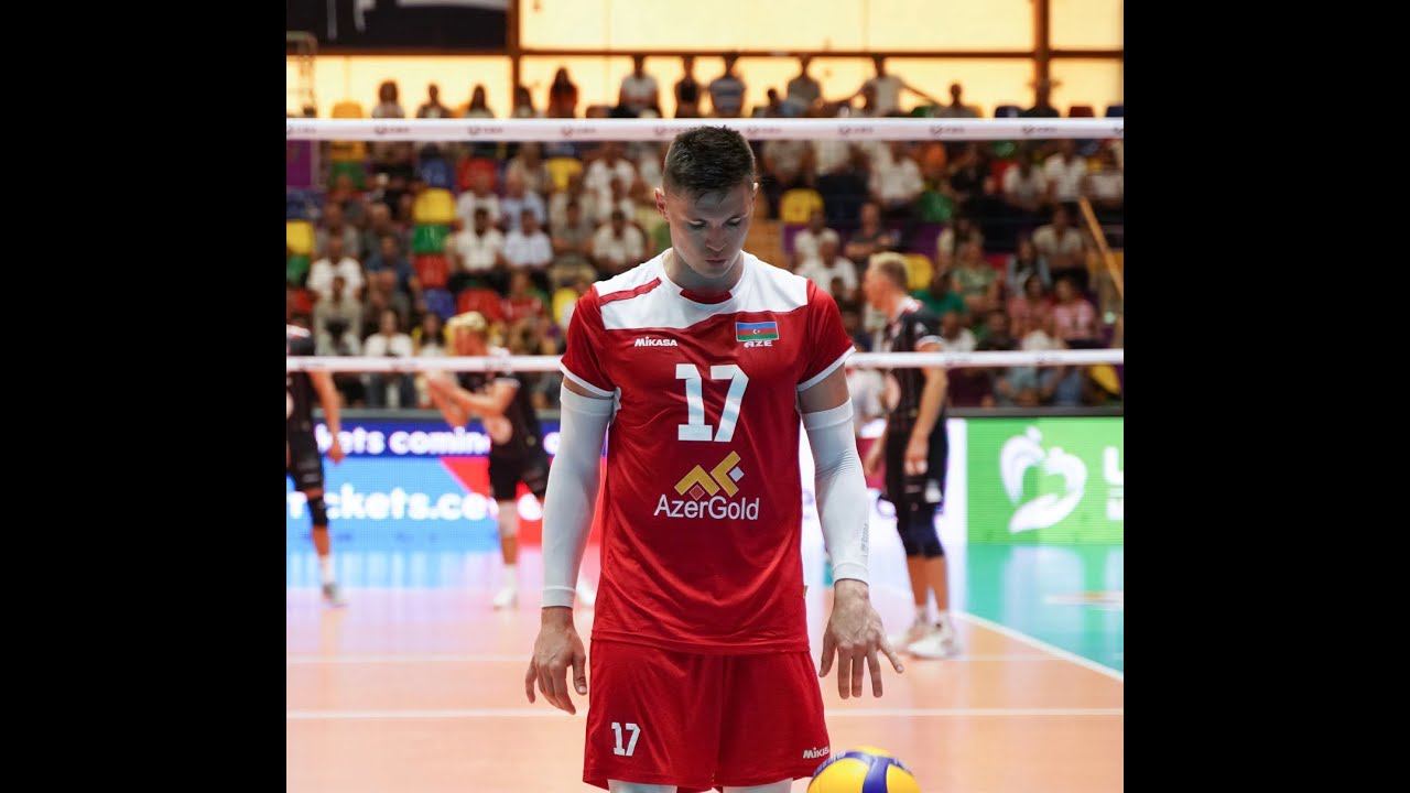 Vasilenko Andrei №17 outside hitter Highlights Azerbaijan National team ...