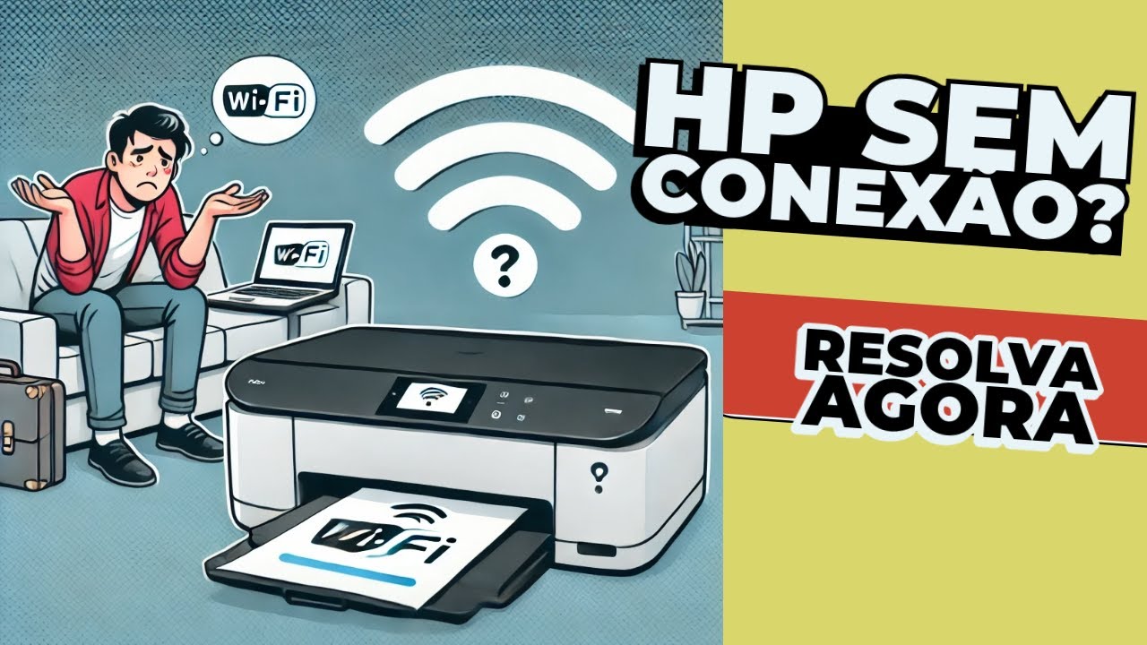Impressora HP Offline? Guia tutorial Rápido para Reconectar ao Wi-Fi ...