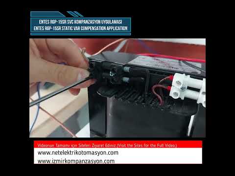 ENTES RGP-15SR SVC REAKTİF GÜÇ KONTROL RÖLESİ - ENTES RGP-15SR REACTIVE POWER CONTROL RELAY