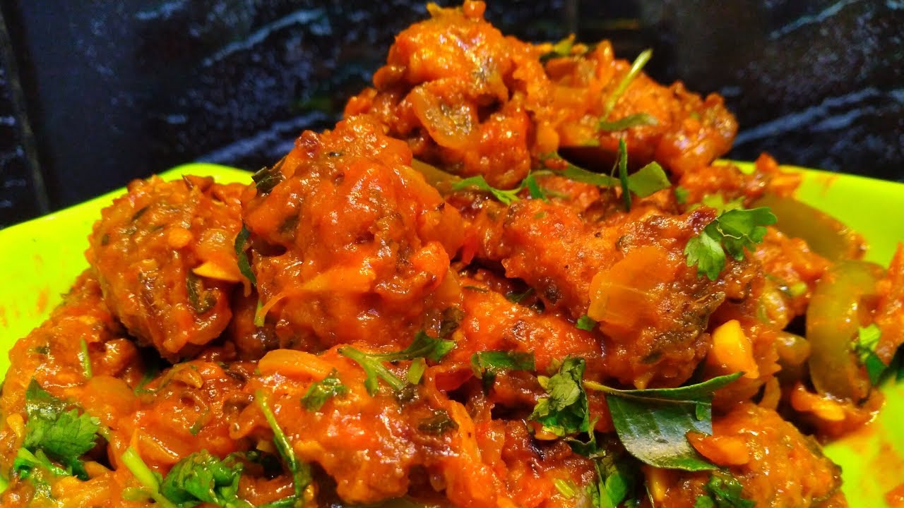 காளான் மஞ்சூரியன்🍄MUSHROOM MANCHURIAN AT HOME? | MUSHROOM RECIPE ...
