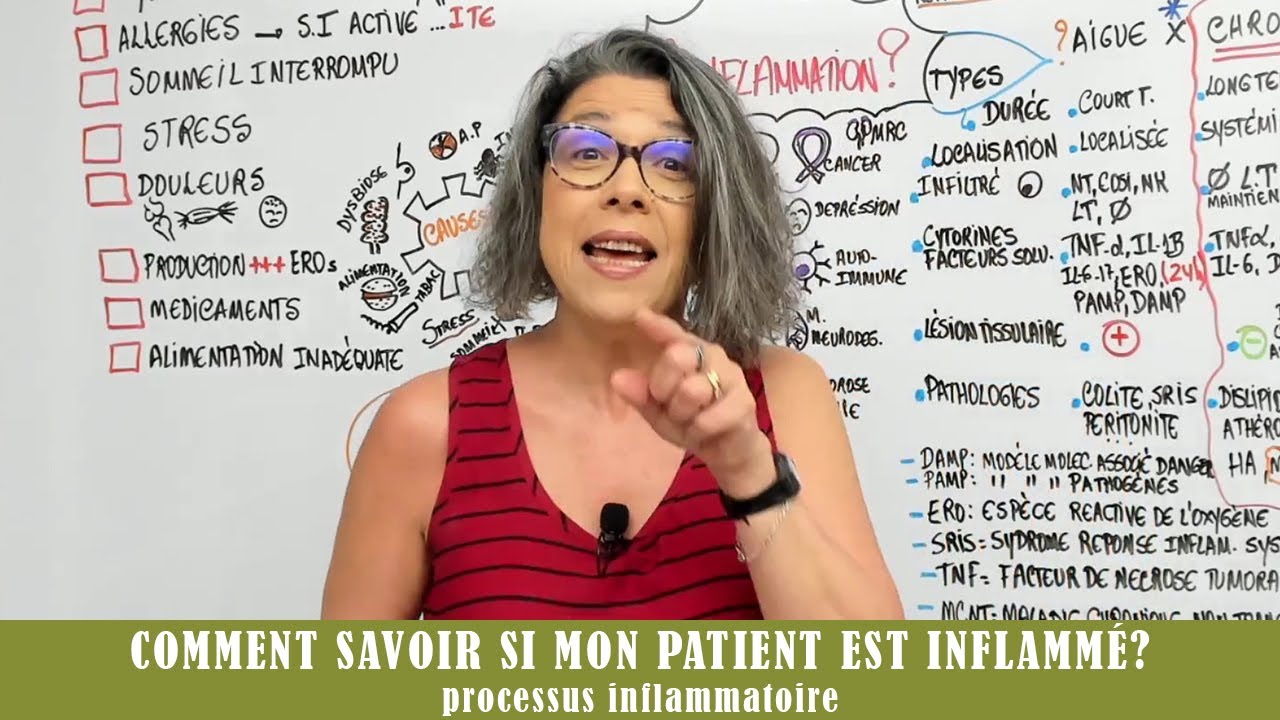 COMMENT SAVOIR SI MON PATIENT EST INFLAMMÉ? PROCESSUS INFLAMMATOIRE ...