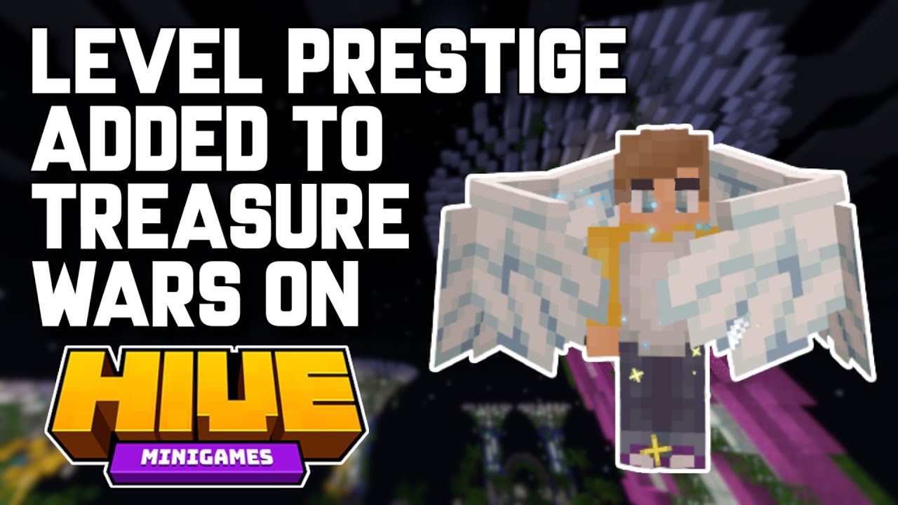 LEVEL PRESTIGE In Hive Treasure Wars!! (Minecraft Bedrock) - YouTube