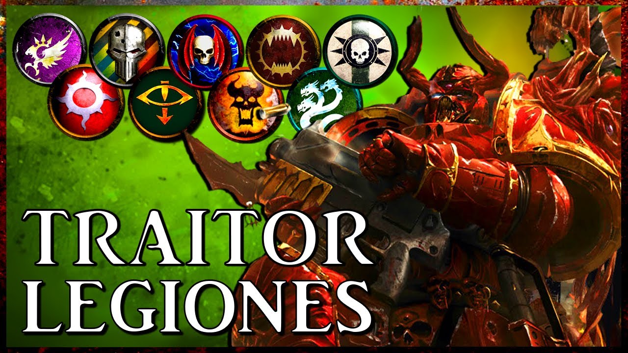 TRAITOR LEGIONS - Slaves to Darkness | Warhammer 40k Lore - YouTube