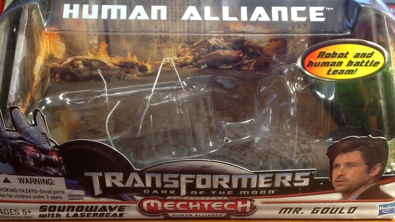Transformers DOTM Human Alliance Soundwave Review (обзор) - YouTube