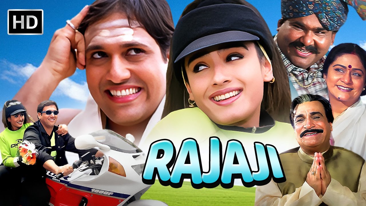 🎭 Raja Ji Full Movie: Non-Stop Fun with Govinda & Raveena! 💖🤣 Kader ...