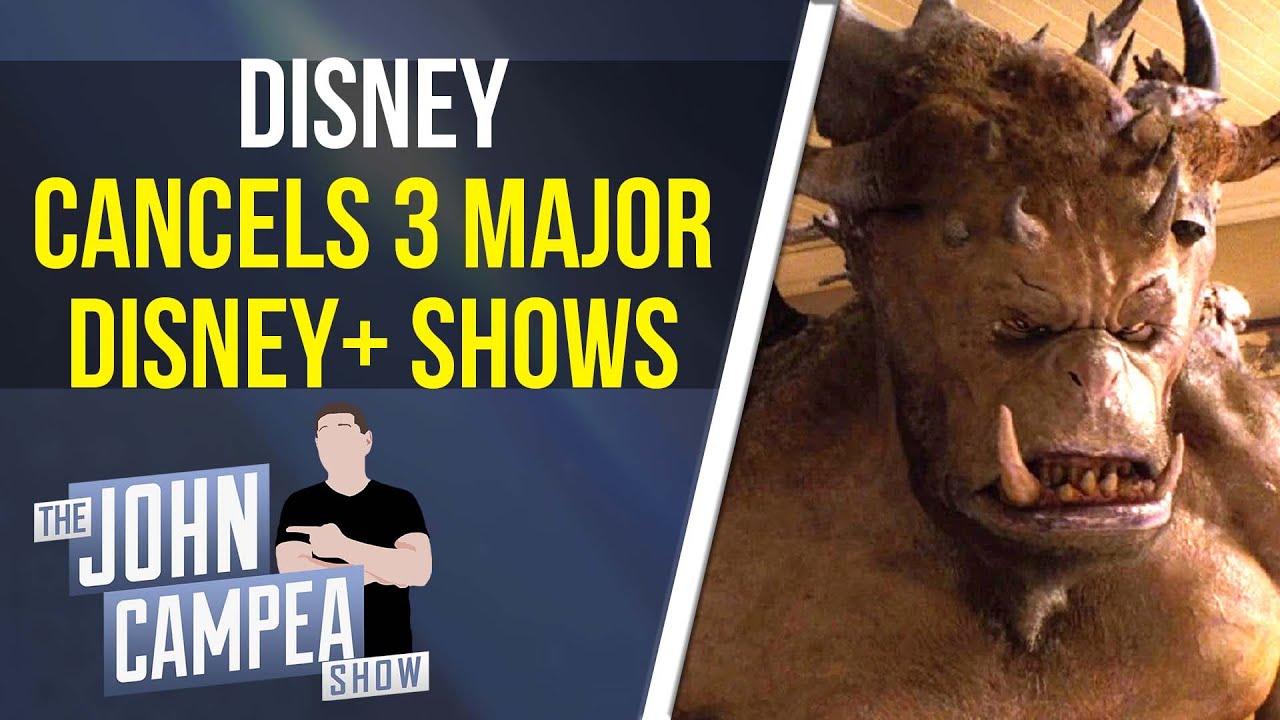 Disney Cancels 3 Major Shows From Disney+ - YouTube